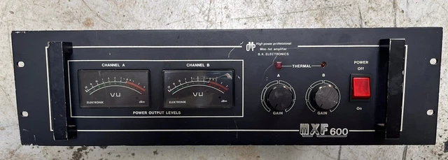 MXF 600 BK Electronics Mxf Amplifier, Retro Collectors Amp £150.00 ...