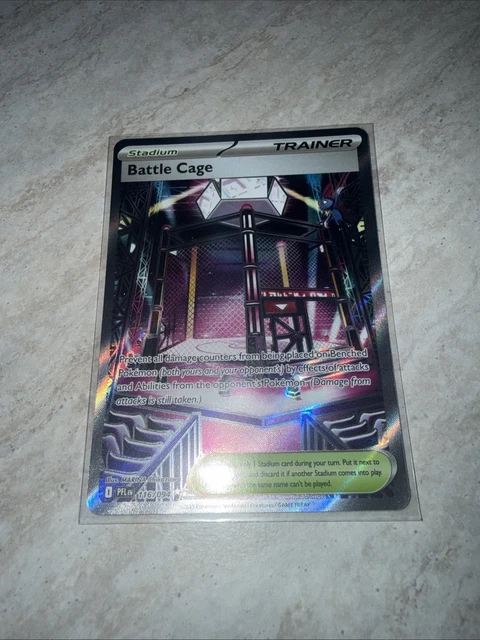 POKÉMON TCG PHANTASMAL Flames Battle Cage 116/094 Full Art Near Mint £4 ...