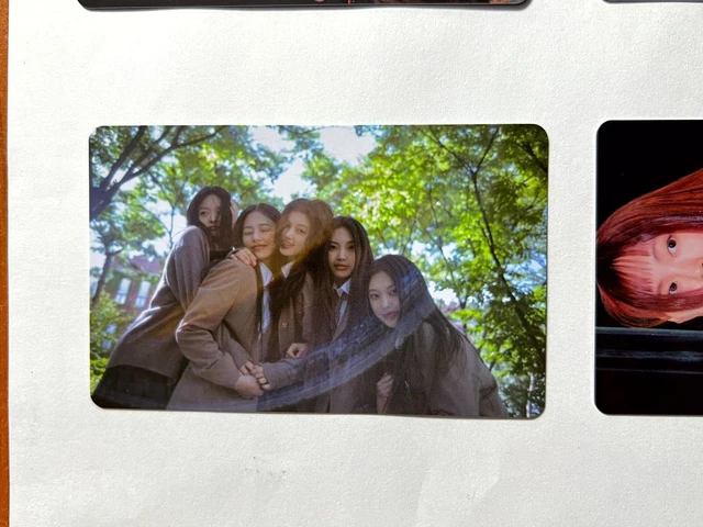 NEW JEANS OFFICIAL Weverse Photocard NEW JEANS Album OMG Message Card ...