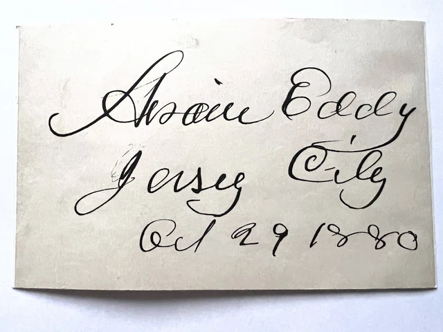 CIVIL WAR POW Libby Prison Chaplain Clergyman Pastor Hiram Eddy ...