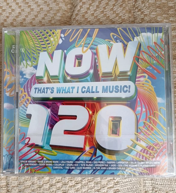 NOW THATS WHAT I Call Music! 120 [CD] Brand New & Sealed Album 2025 £7.99 - PicClick UK