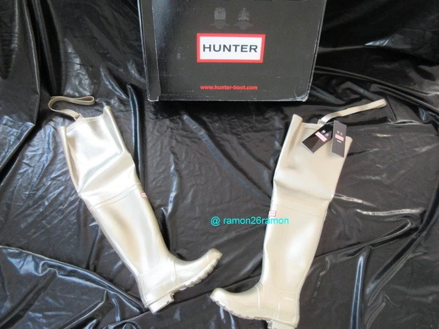 HUNTER OSTEN WADERS Watstiefel Gummistiefel Gummi Stiefel Rubber Boots ...