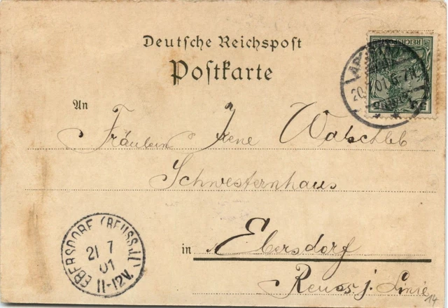 GRUSS AUS BAD Ilmenau - Litho -258906 EUR 16,80 - PicClick DE