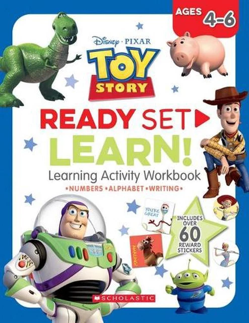 TOY STORY: READY Set Learn! Learning Activity Workbook (Disney Pixar ...