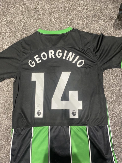 GEORGINIO RUTTER 2024/25 Signed Shirt Brighton And Hove Albion £50.00 ...