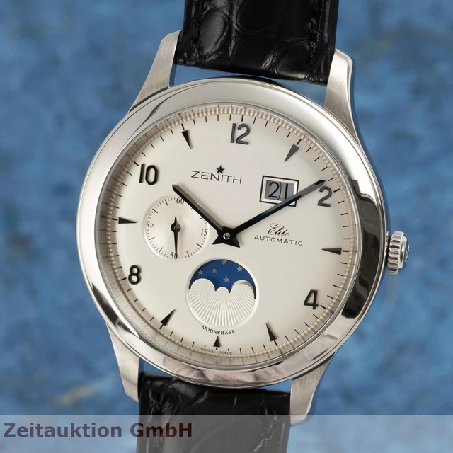 ZENITH CLASS ELITE Grande Date Automatik Mondphase Herrenuhr Ref. 03/16 ...