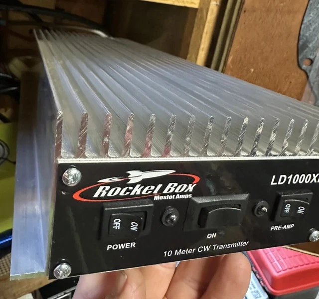ROCKET BOX AMPLIFIER LD1000XL 1000 Watt Cb linear President Richard ...