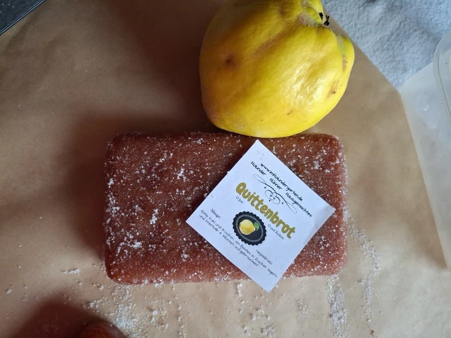 HAUSGEMACHT 🍑 310 g Quittenbrot Quittenterrine Quittenkäse Quitten ...