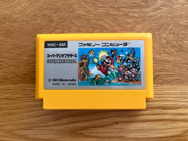 SUPER MARIO BROS. JPN Nintendo NES FC Classic Nintendo Game Famicom ...
