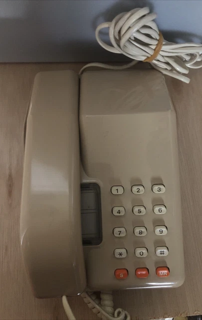 VINTAGE BT British Telecom Viscount Landline Phone. 1980’s Wired Phone ...