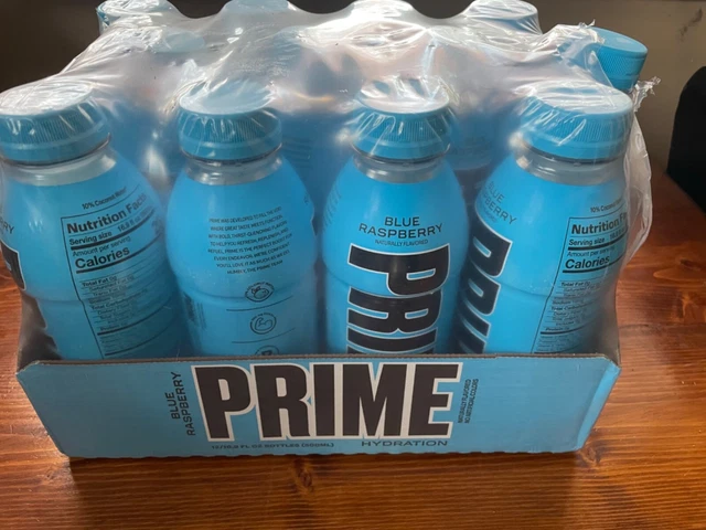 PRIME HYDRATION (BLUE Raspberry) 16.9 Fl Oz Bottles 12 Pack £33.01 ...