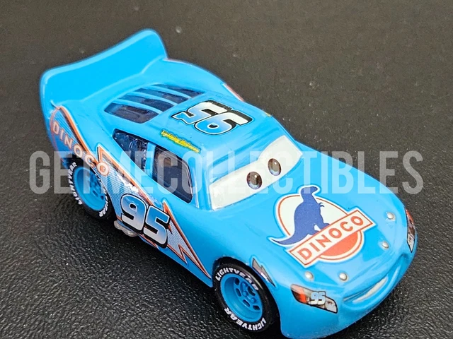 DISNEY PIXAR CARS - Dinoco Lightning McQueen w/ Lenticular Eyes - 1:55 ...