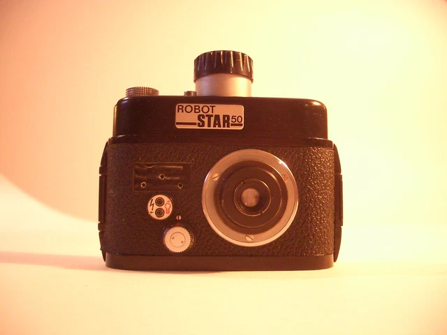 RARE ROBOT STAR 50 Camera + Schneider Xenagon 1:4 30mm spy lens Beamten ...