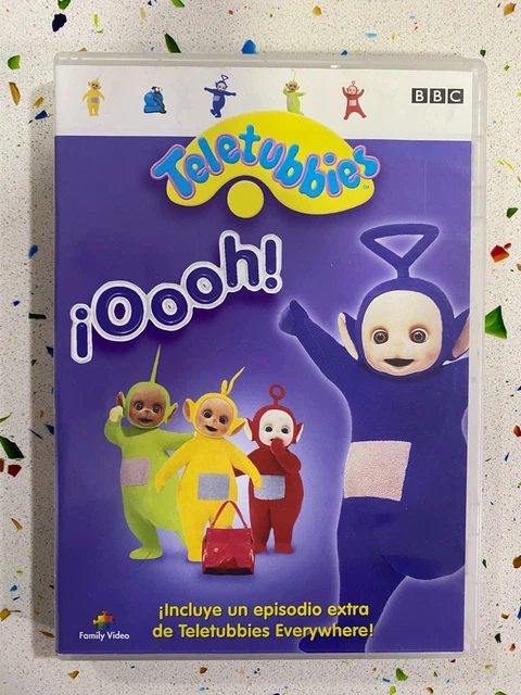 TELETUBBIES DVD ¡ Oooh! BBC Spanish English Catalan PAL $37.00 ...