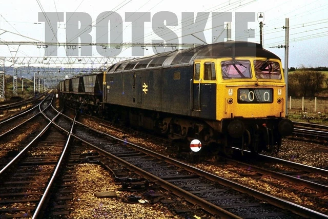 35MM SLIDE BR British Rail Diesel Loco Class 47 47190 Godley 1977 Original £3.99 - PicClick UK