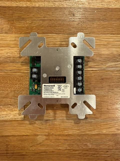 SILENT KNIGHT SD500-ANM Addressable Fire Alarm Notification Module ...