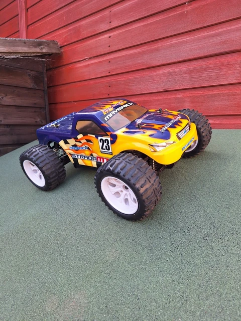 MAVERICK STRADA MT Brushless 1:10 RC Monster Truck 4WD RTR Purple ...