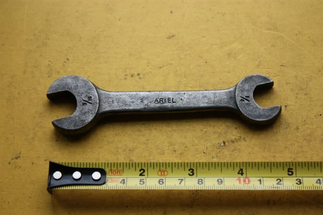 ARIEL MOTORCYCLE SPANNER Wrench Original Vintage Part Of Classic Tool ...
