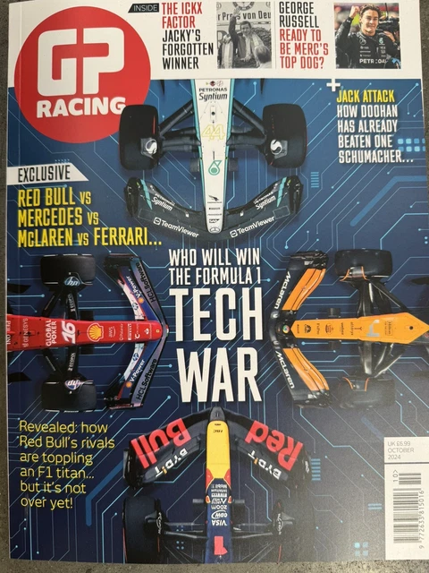 GP (F1) RACING magazine Oct 2024 Formula 1: Who will win the F1 tech ...