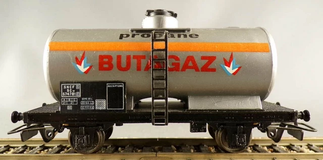 JOUEF 6370 HO Sncf Wagon Citerne Butagaz Propane Gris Argent 2 Essieux ...
