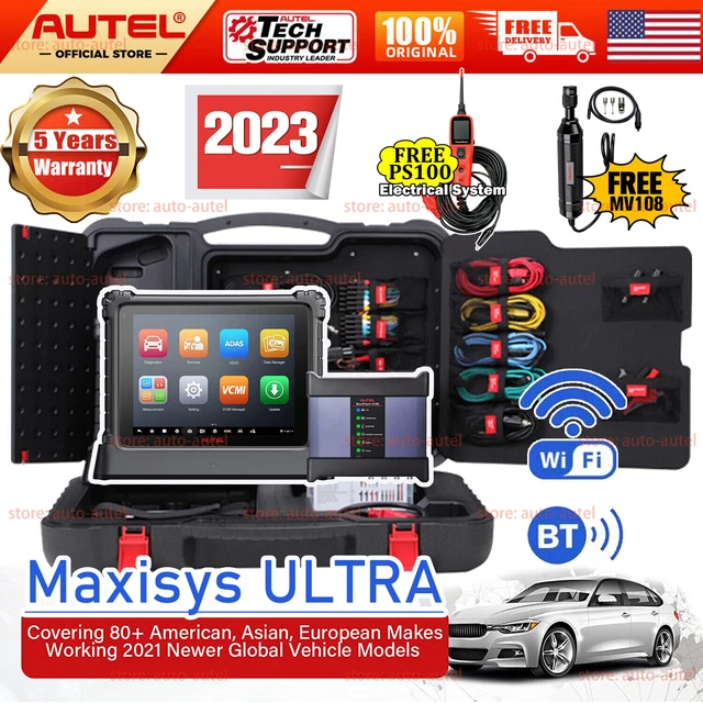 2023 AUTEL MAXISYS Ultra TOP Diagnostic Scanner 5-in-1 VCMI Car ...