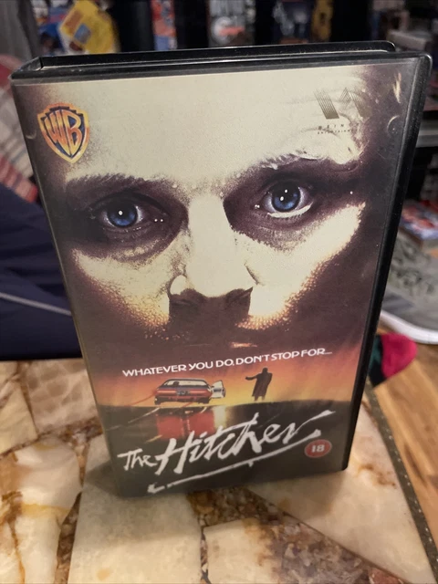 The Hitcher Rutger Hauer Horror Vhs Video Warner Home Video 1988 £850 Picclick Uk