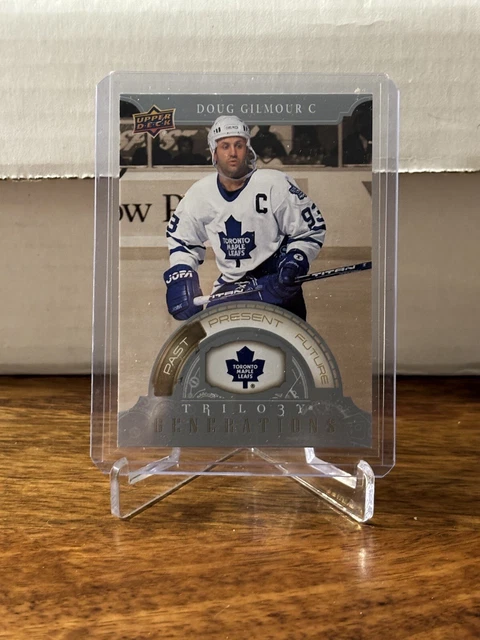 2022-23 UD TRILOGY Generations #TG-3A Doug Gilmour - Toronto Maple ...