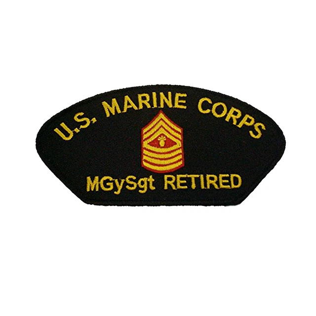 U S MARINE CORPS USMC MGySgt RETIRED MASTER GUNNERY SERGEANT MASTER ...