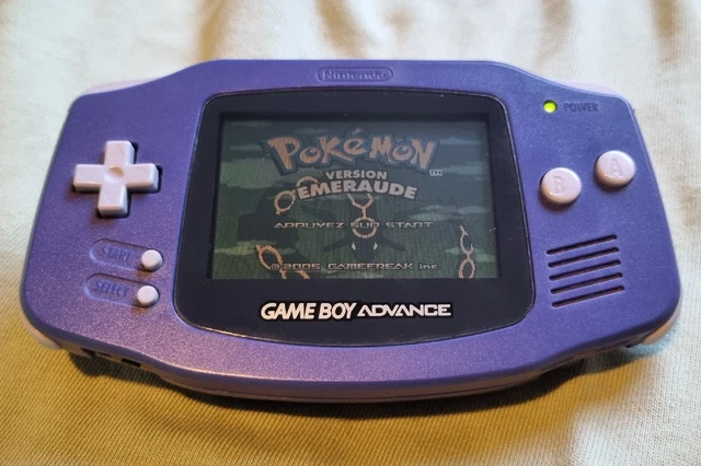 POKÉMON VERSION ÉMERAUDE (Nintendo Game Boy Advance, 2005) Cardmod EUR ...