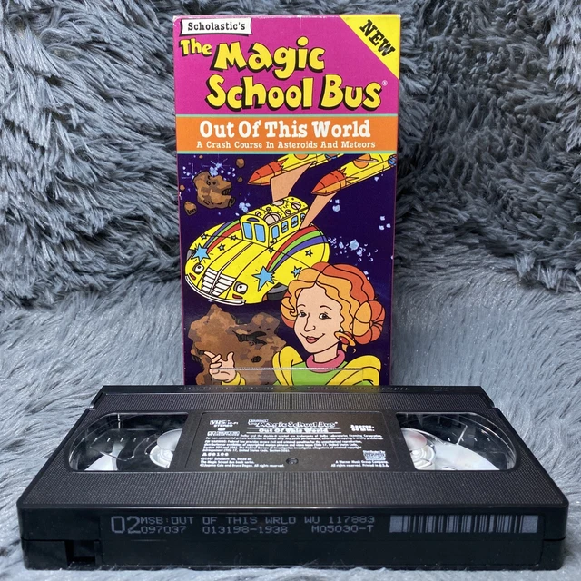 SCHOLASTIC MAGIC SCHOOL Bus: Out Of This World VHS, 1995 Kidsvision ...