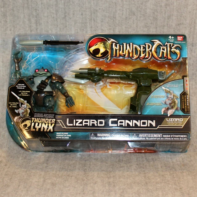 THUNDERCATS BANDAI MODELLINO Lizard Cannon Cartoon Network Nuova ...