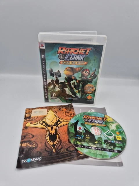 RATCHET & CLANK: Quest for Booty PS3 Game PAL Complete PlayStation 3 BCES 00301 £19.99 - PicClick UK