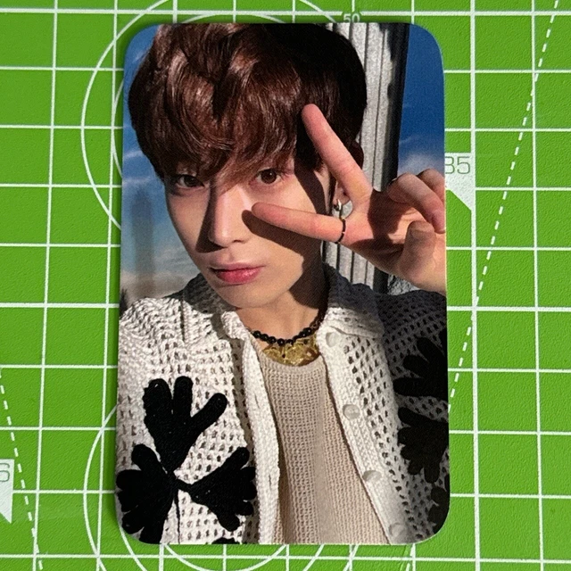 CARTE PHOTO OFFICIELLE Enhypen Sunoo sacrifice de sang noir diffusion ...