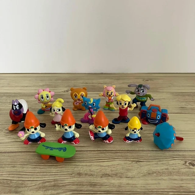 LOTTO MINIFIGURE PARAPPA the Rapper autentiche usate da collezione ...