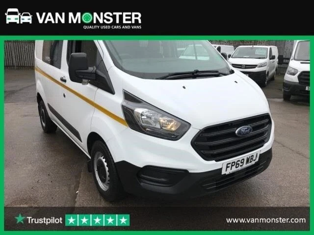 FORD TRANSIT CUSTOM 300 L1 2.0TDCI 105PS LOW ROOF DOUBLE CAB EURO 6 ...