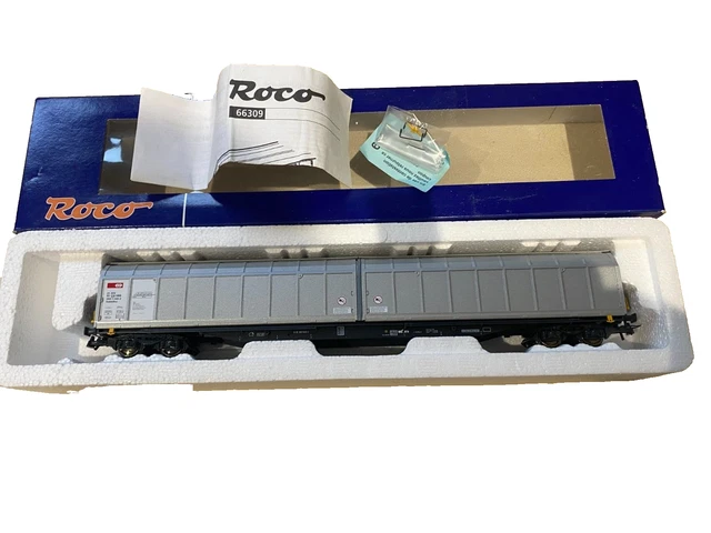 ROCO ARTICLE 66309 'HO' SBB SLIDING WALL VAN WAGON £26.72 - PicClick UK