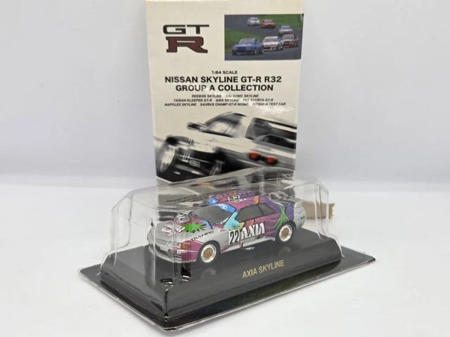 KYOSHO NISSAN SKYLINE GT-R R32 AXIA Group A Collection Unused Model Car ...