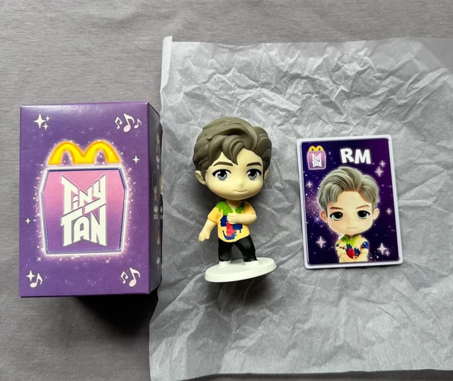 NEW! RARE 2025 McDonald's #1 RM TINY TAN x BTS 2025 Happy Meal Toy Limited Edn £7.09 - PicClick UK