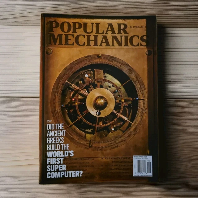 POPULAR MECHANICS MAGAZINE Did Ancient Greeks Build Worlds First Super ...