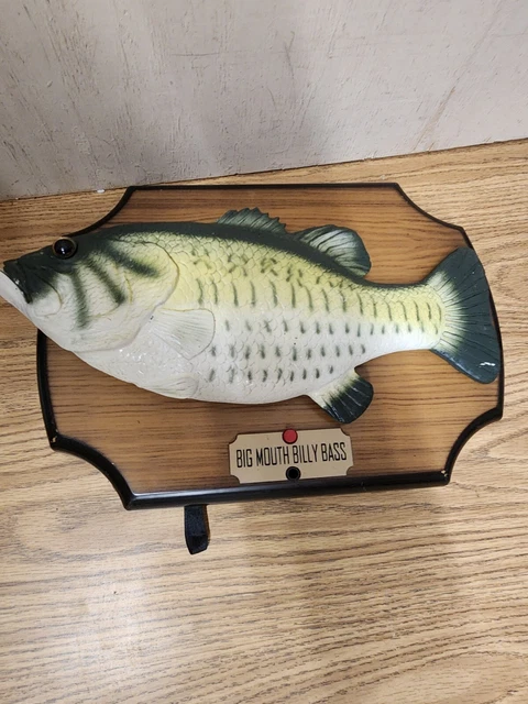 BIG MOUTH BILLY Bass ~ Gemmy 1999 ~ Take me To The River ~ Don’t Worry ...