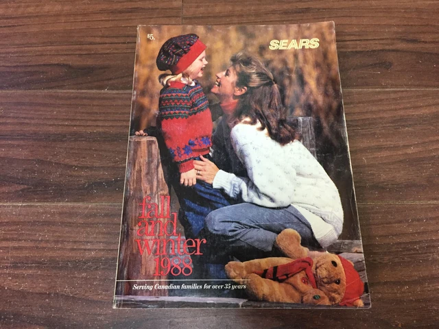 1988 SEARS FALL and Winter Catalog Canada EUR 73,58 - PicClick DE