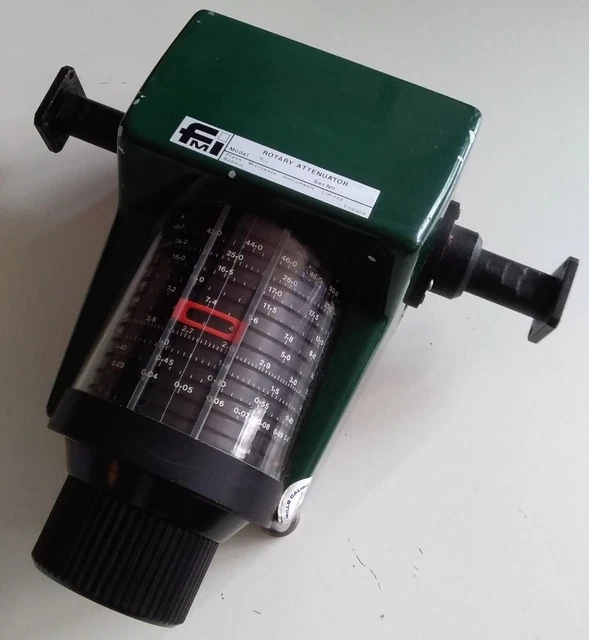 FMI:ROTARY ATTENUATOR VARIABLE WR62 WR-62 atténuateur D'ondes EUR 50,00 ...