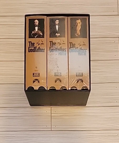THE GODFATHER COLLECTION VHS 1992 6-Tape Set Part 2 & 3 New Sealed Part ...