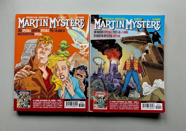 MARTIN MYSTERE SPECIALE 40 + 41 Storia Mysteriosa Del Mondo Intervista ...