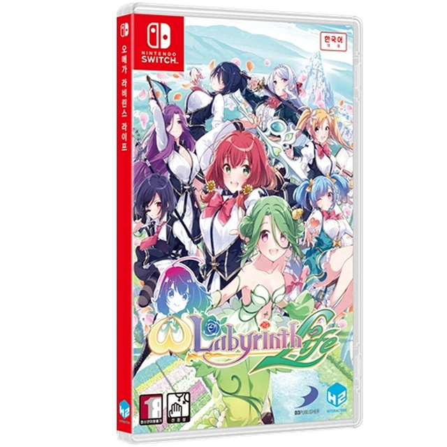 OMEGA LABYRINTH LIFE Korean Ninteno Switch Hinata Akatsuki English ...
