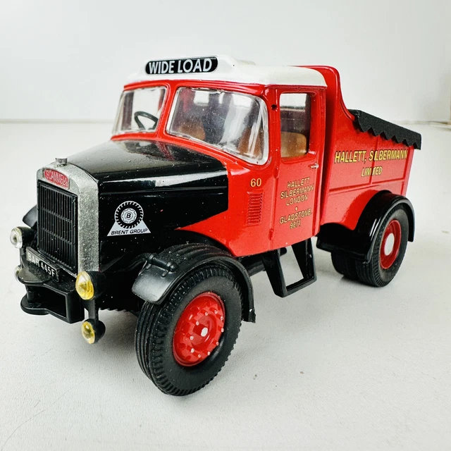 CORGI 1:50 SCALE Scammell Diecast Truck Model & Mirrors Hallett ...