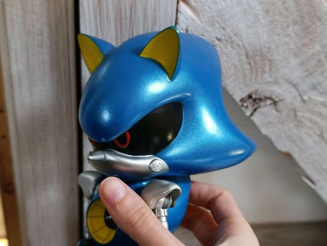 RARE SEGA JAZWARES Sonic The Hedgehog Metal Sonic 10 Inch Figur ...