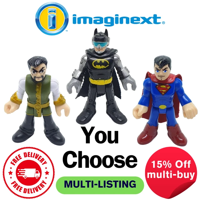 FISHER-PRICE IMAGINEXT KIDS Action Figure DC Super Friends, Power ... FISHER-PRICE IMAGINEXT KIDS Action Figure DC Super Friends, Power ...