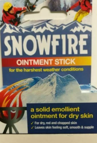 SNOWFIRE OINTMENT STICK Solid Emollient For Dry Red Chapped Skin 18 G £ ...