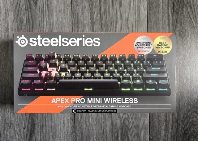 STEELSERIES APEX PRO Mini Wireless Mechanical Gaming Keyboard Brand New Sealed £149.99 - PicClick UK